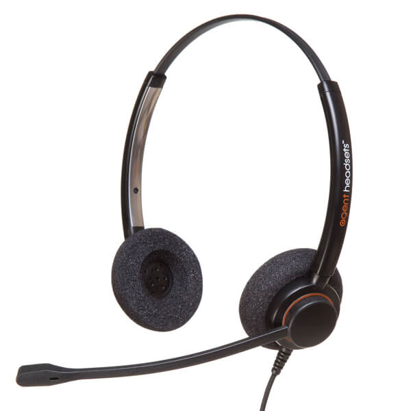 Agent AP-2U Binaural Noise Cancelling Headset USB | Agent AG22-0296 ...